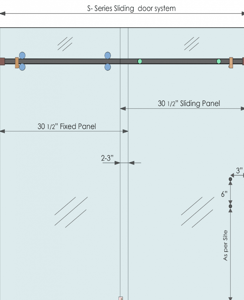 Stock Doors | Shower Door Hardware