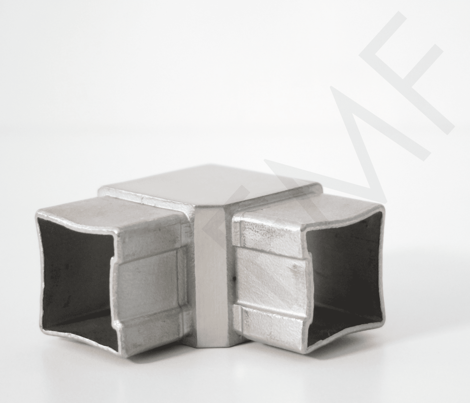 Square Flexible Tube Mount for 40x40mm Square Handrail | Railing Hardware