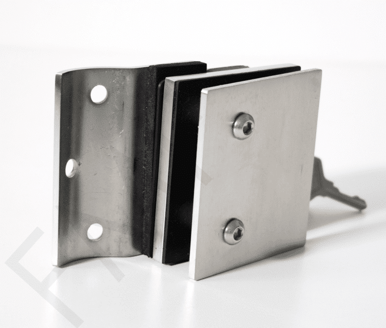 Title Self-Closing Hinge Glass-to-Glass | Railing Hardware