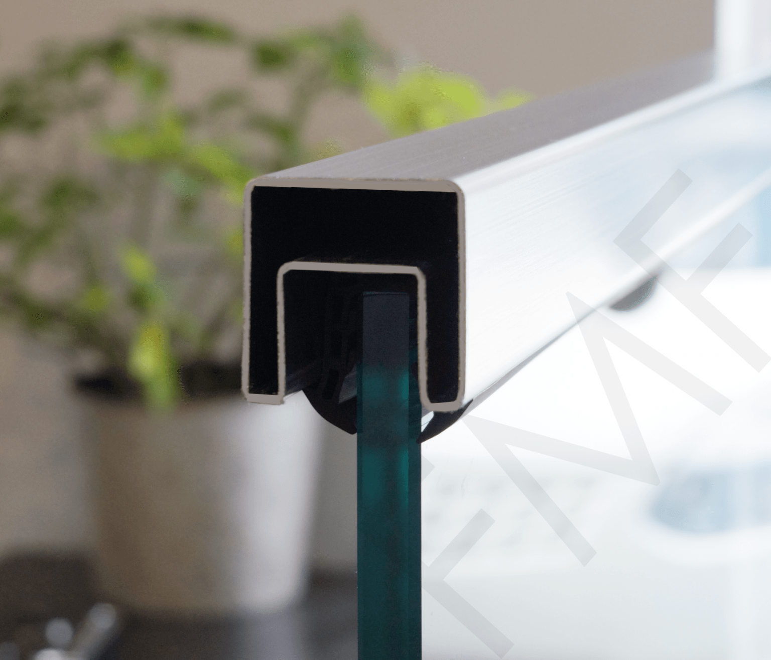 Cap Handrail & Fittings - FMF GLASS HARDWARE