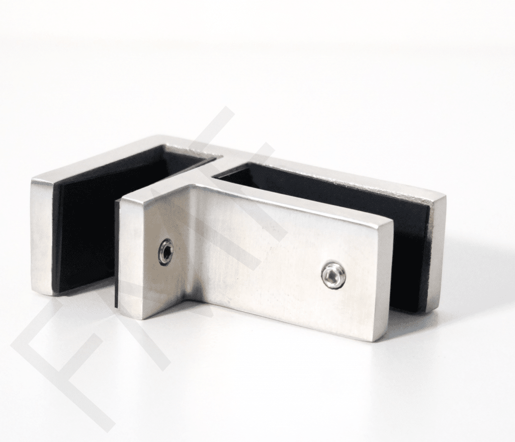 Square Flexible Tube Mount for 40x40mm Square Handrail | Railing Hardware
