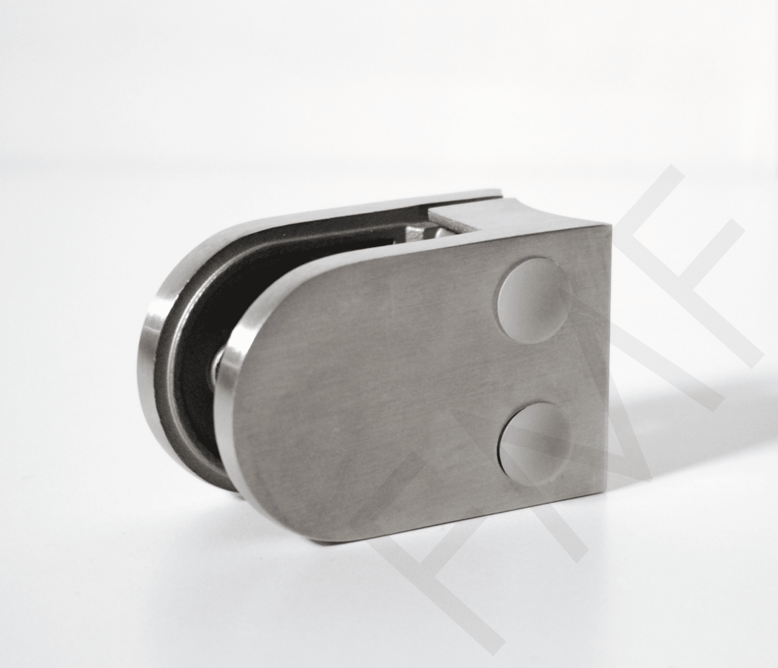 90° Round Glass-to-Glass Railing Bracket | Railing Hardware