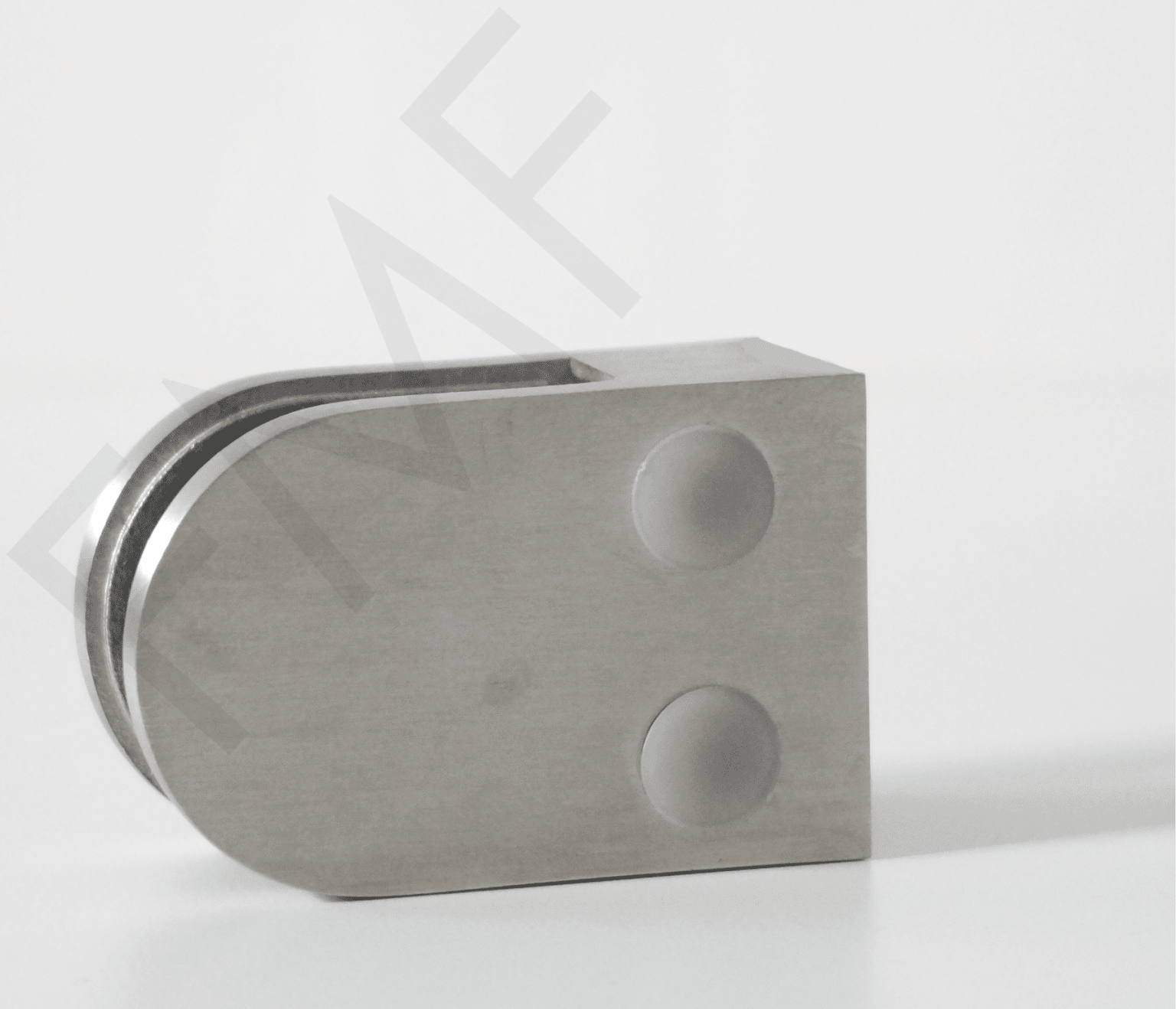 90° Round Glass-to-Glass Railing Bracket | Railing Hardware