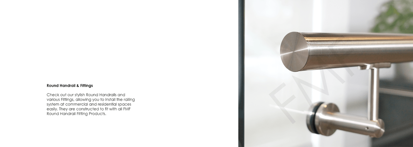 Round Handrail | Railing Hardware